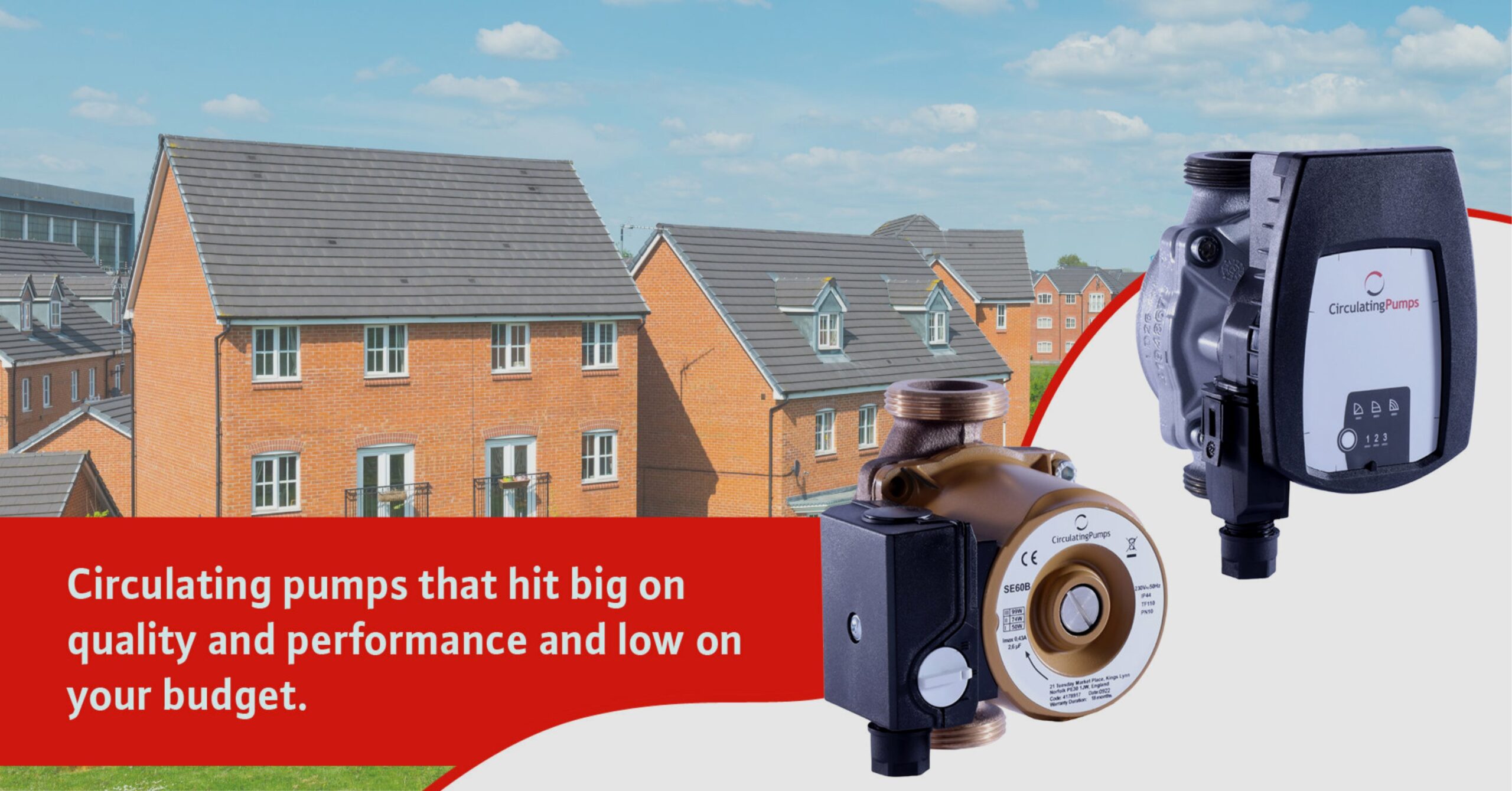 High Efficiency Heating and Hot Water Circulating Pumps